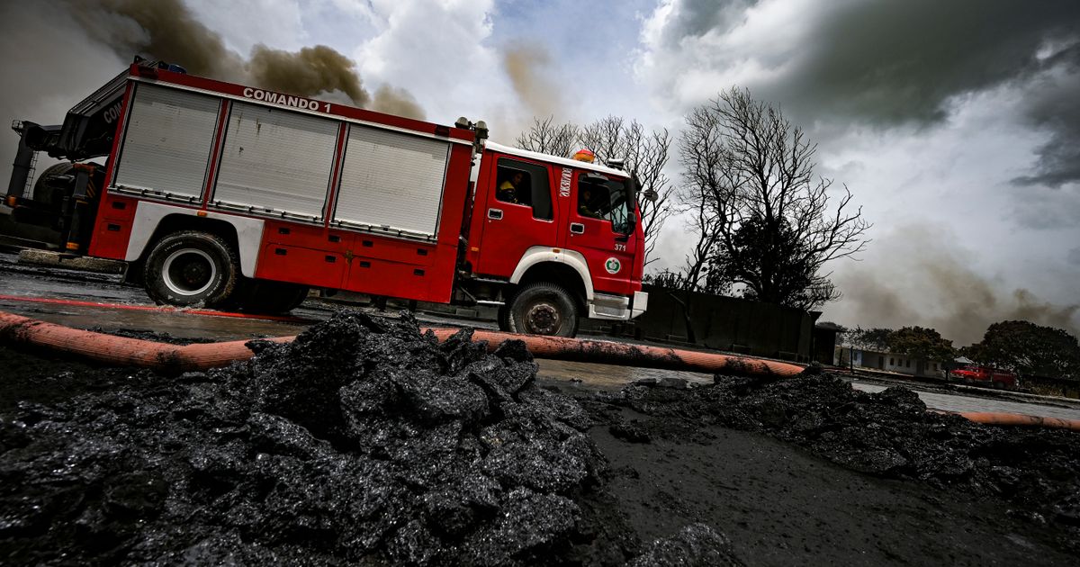 2nd firefighter dies as Cuba controls big oil facility fire | The ...