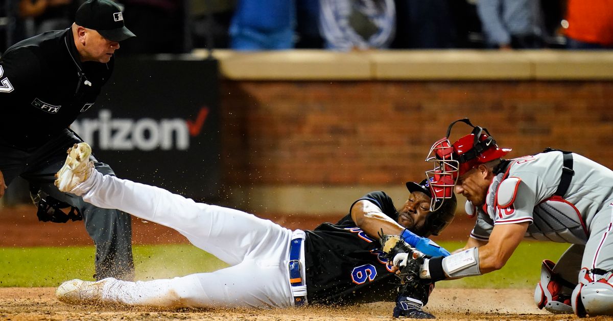 Vierling, Phils star on defense, end Mets’ 6-game win streak | The ...