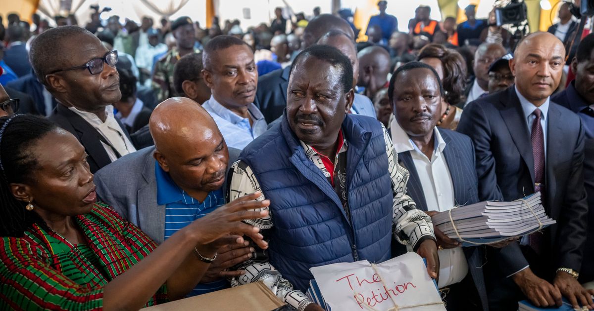 Kenya presidential vote loser files Supreme Court challenge | The ...