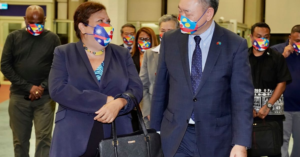 Palau VP delegation quarantined in Taiwan after 2 get virus | The ...