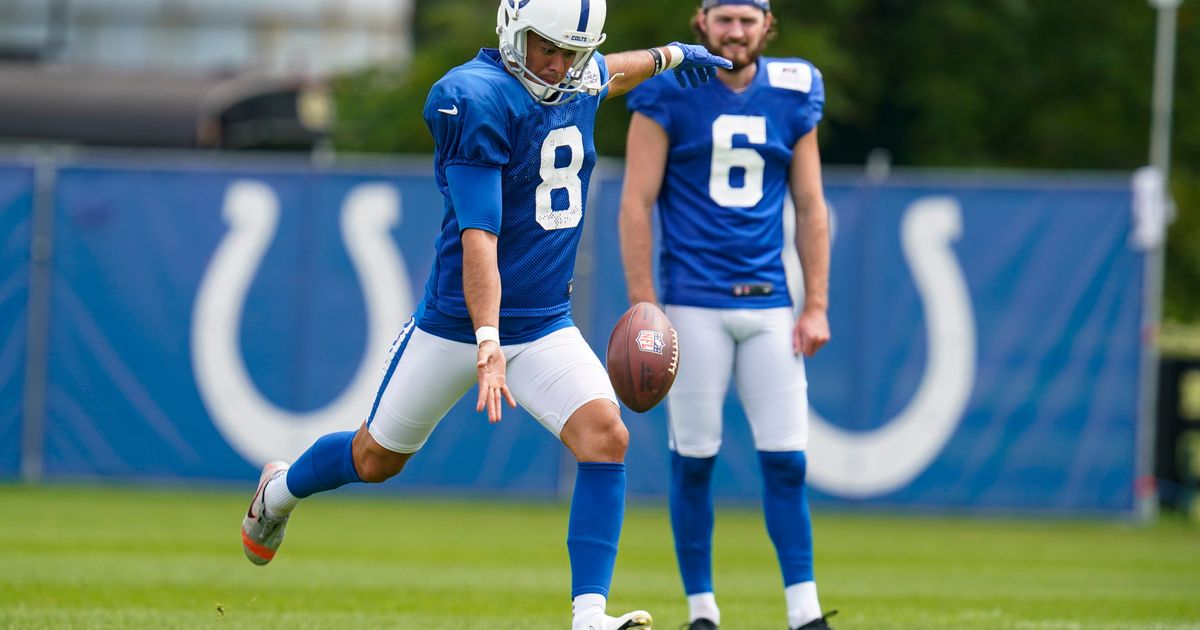 Colts lose punter with season-ending Achilles tendon injury | The ...