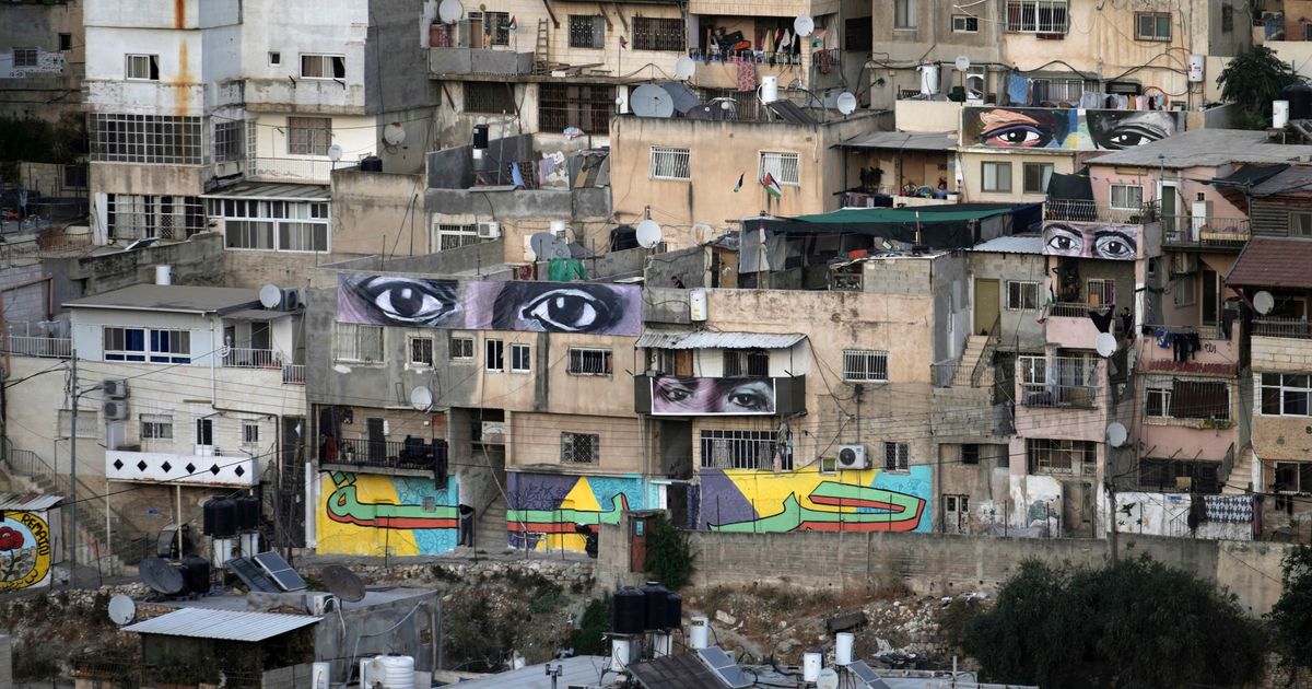 Giant eye murals bear witness to Palestinians in Jerusalem | The ...