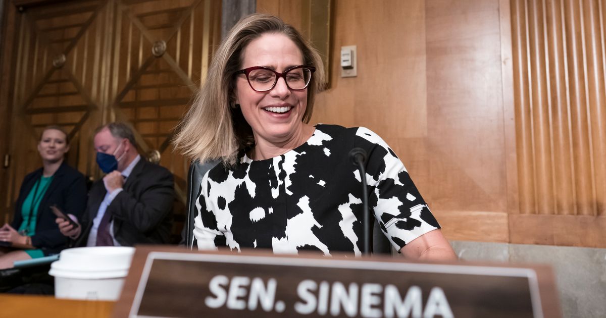 Sinema gives her nod, and influence, to Democrats’ big bill | The ...