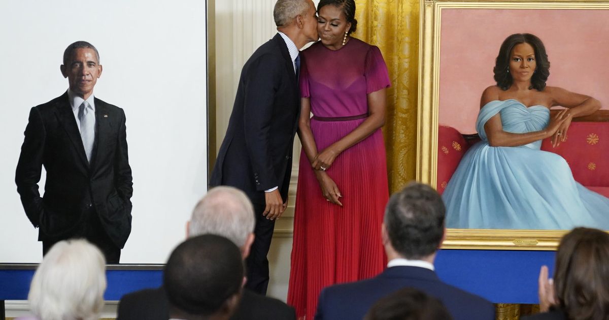 Obamas return to the White House, unveil official portraits | The ...