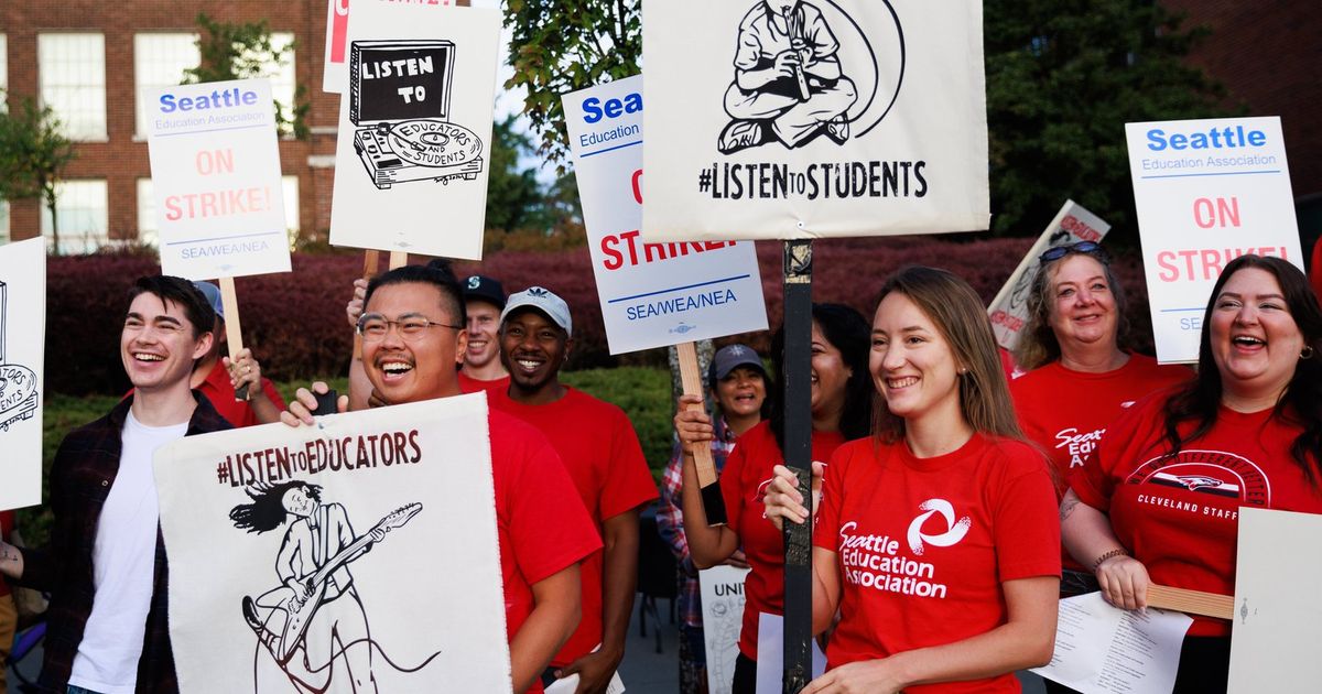 Striking Seattle teachers, aides explain why they are on the picket ...