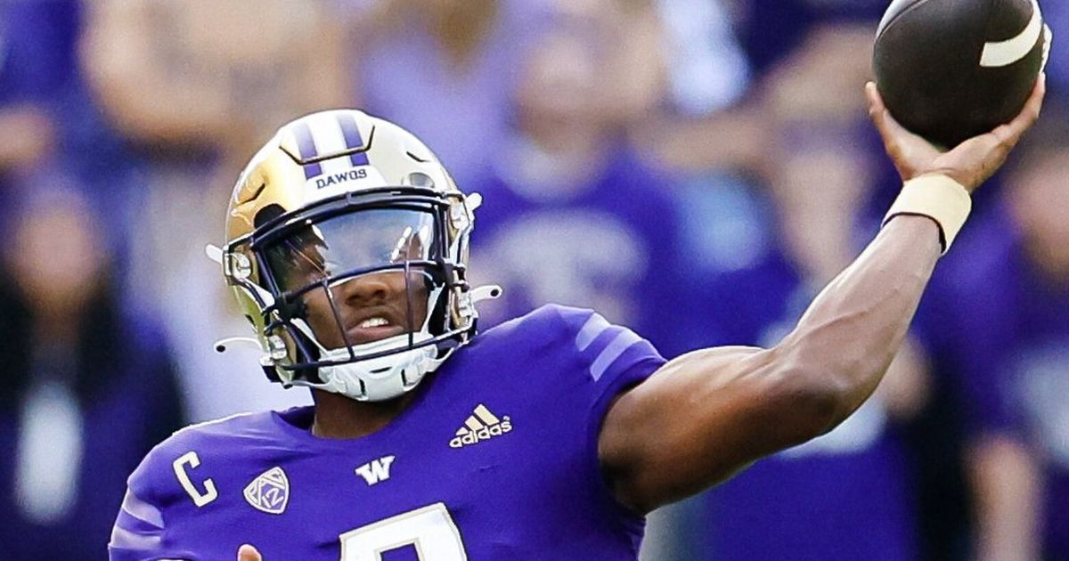 UW QB Michael Penix Jr. is turning into an undisputed star before our ...