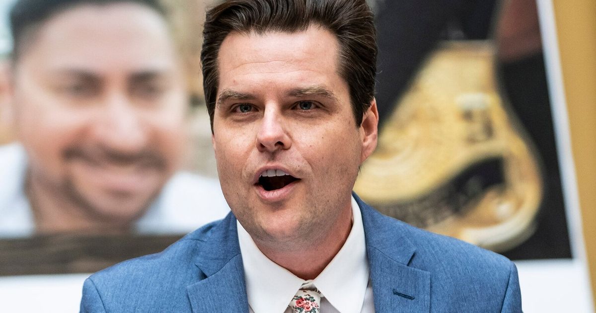 Woman is 2nd accused of throwing drink at US Rep. Matt Gaetz | The ...