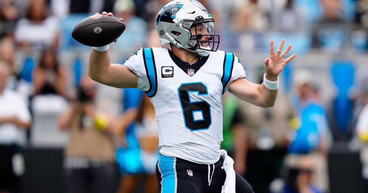 Mayfield, Panthers passing game a concern despite 1st win | The Seattle ...