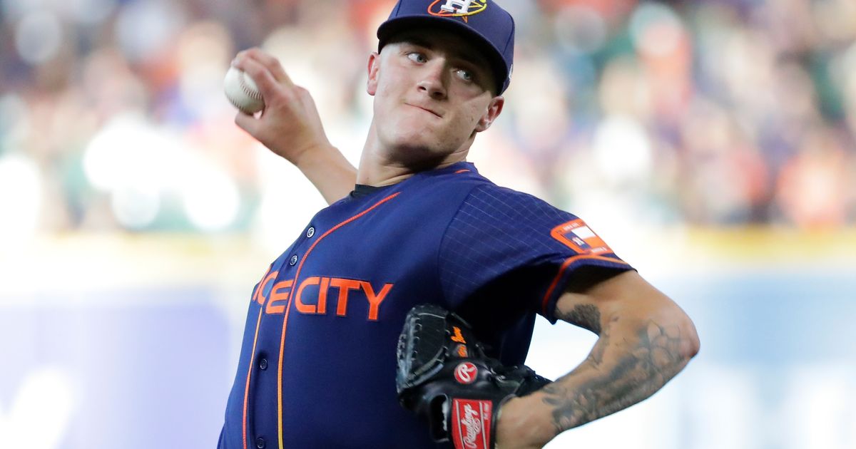 Brown dazzles in MLB debut, Astros edge skidding Rangers 1-0 | The ...