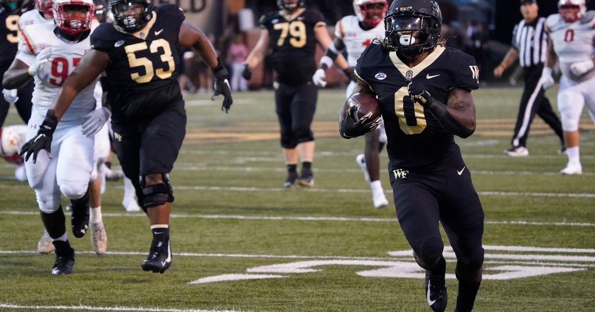 No. 22 Wake Forest tops VMI behind Griffis, Turner, Morin | The Seattle ...