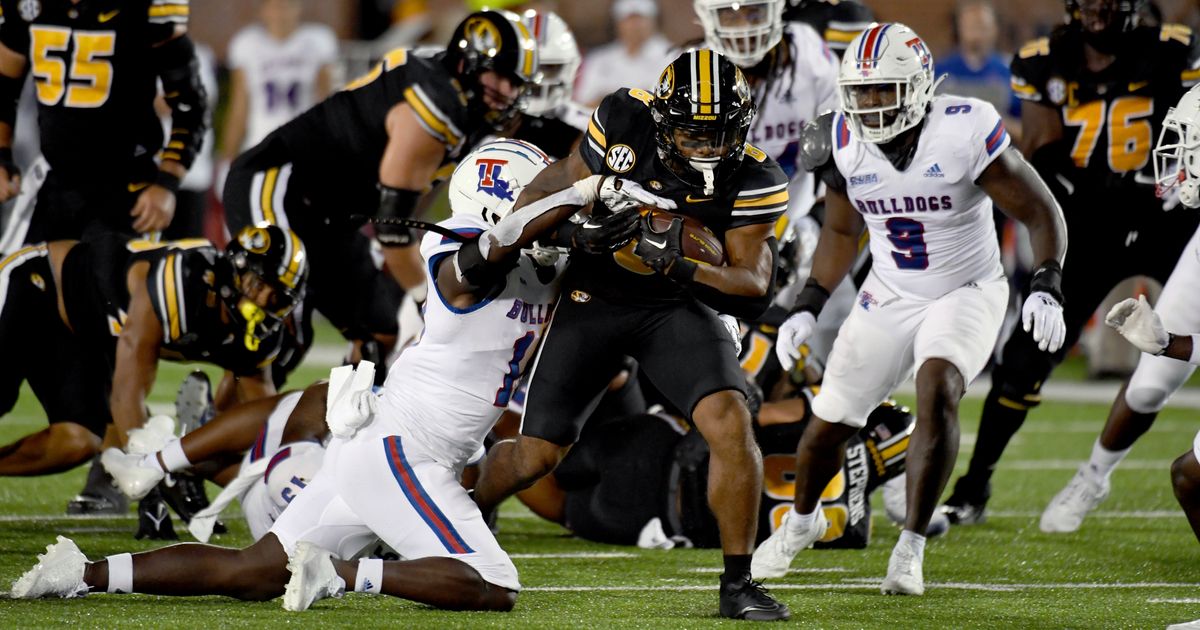 Burden shines as Mizzou rolls past Louisiana Tech, 52-24 | The Seattle ...