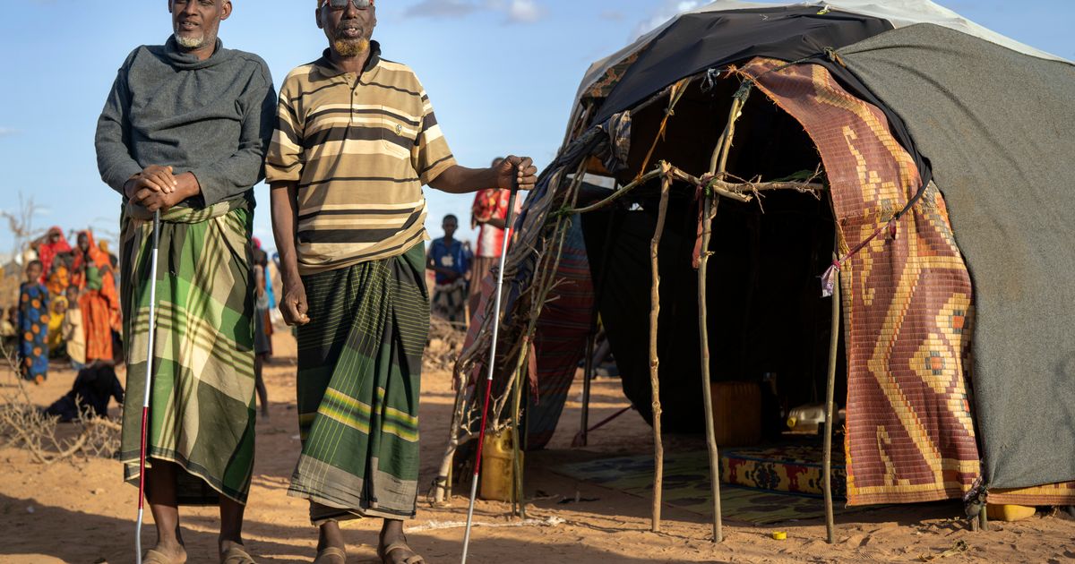 Climate Migration: Blind and homeless amid Somalia’s drought | The ...