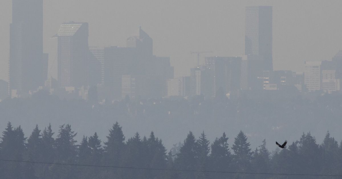 Seattle to stay smoky amid record heat, low rainfall | The Seattle Times