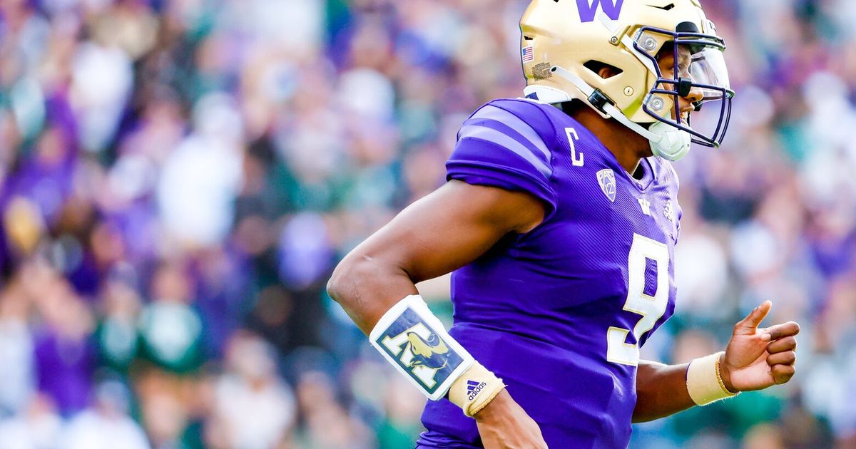 Examining the line between courage and calamity for standout UW QB ...