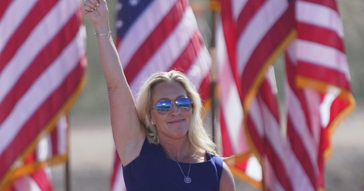 Rep. Marjorie Taylor Greene rises from GOP fringe to front | The ...