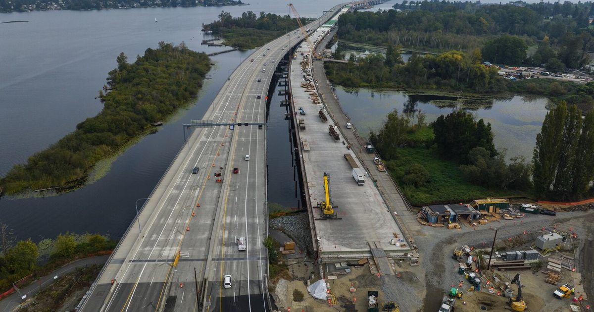 Construction closes lanes midweek in Seattle, affects 520 bridge, light ...