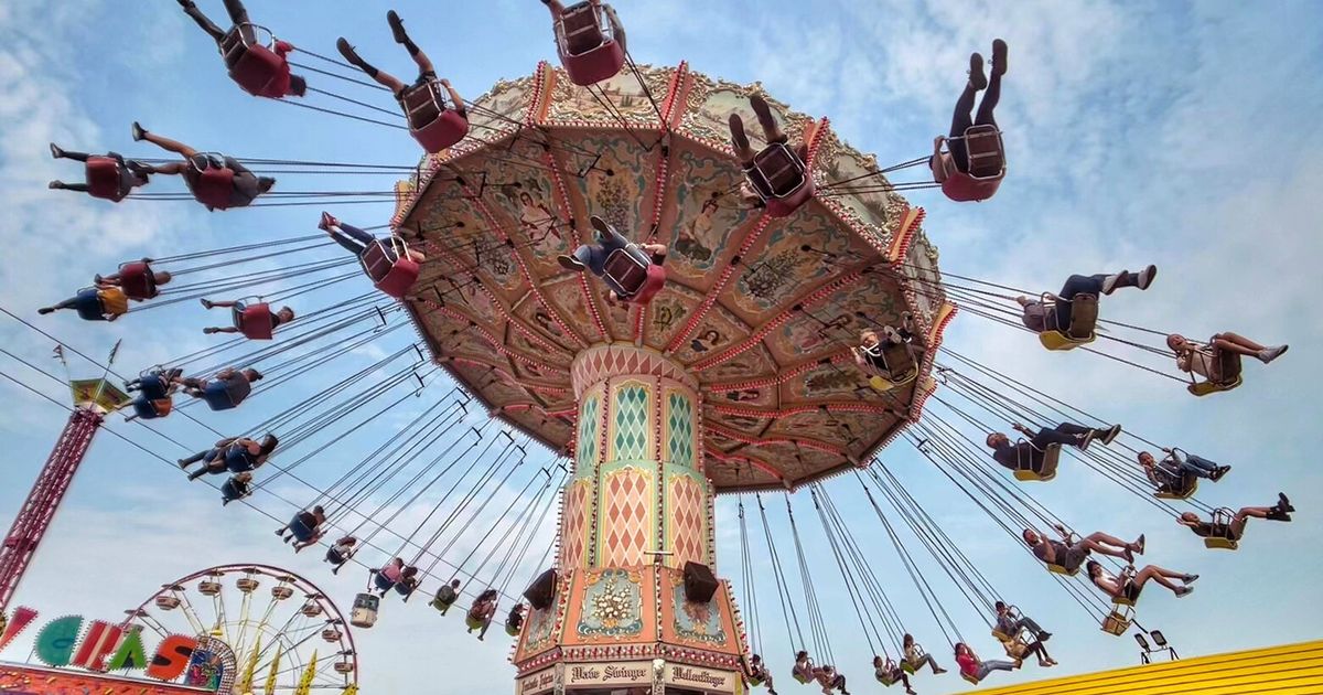 Relive the fun of the Washington State Fair with this high-flying photo ...