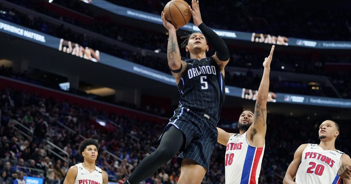 Paolo Banchero has big NBA debut for Magic in loss | The Seattle Times