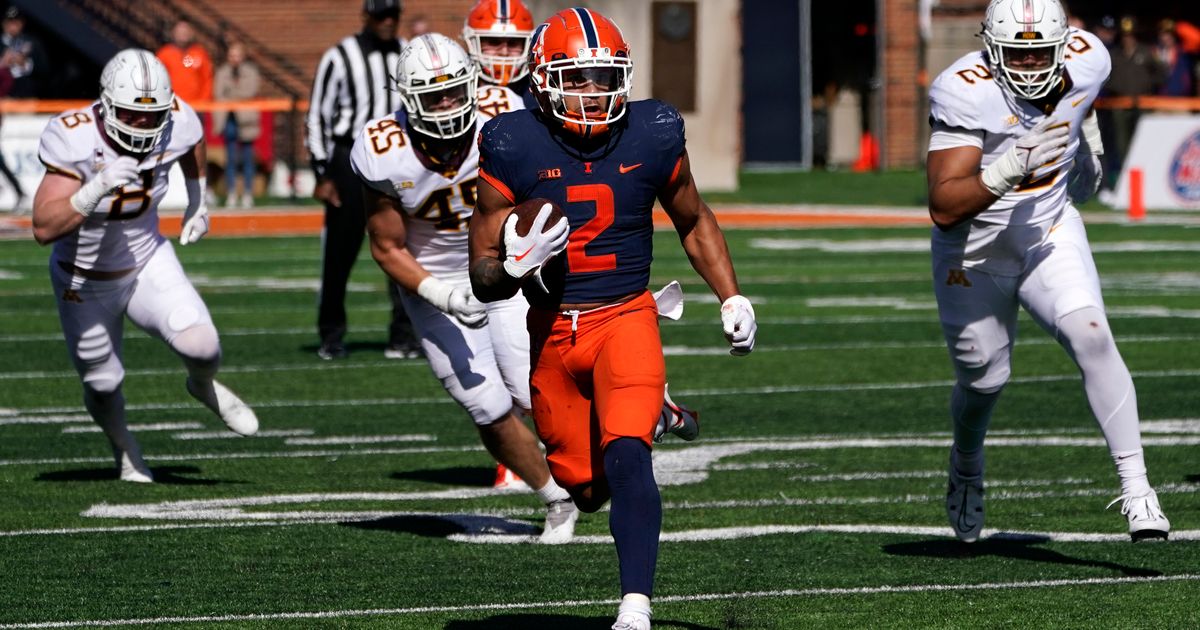 Brown’s 180 yards, defense carry No. 24 Illini past Gophers | The ...