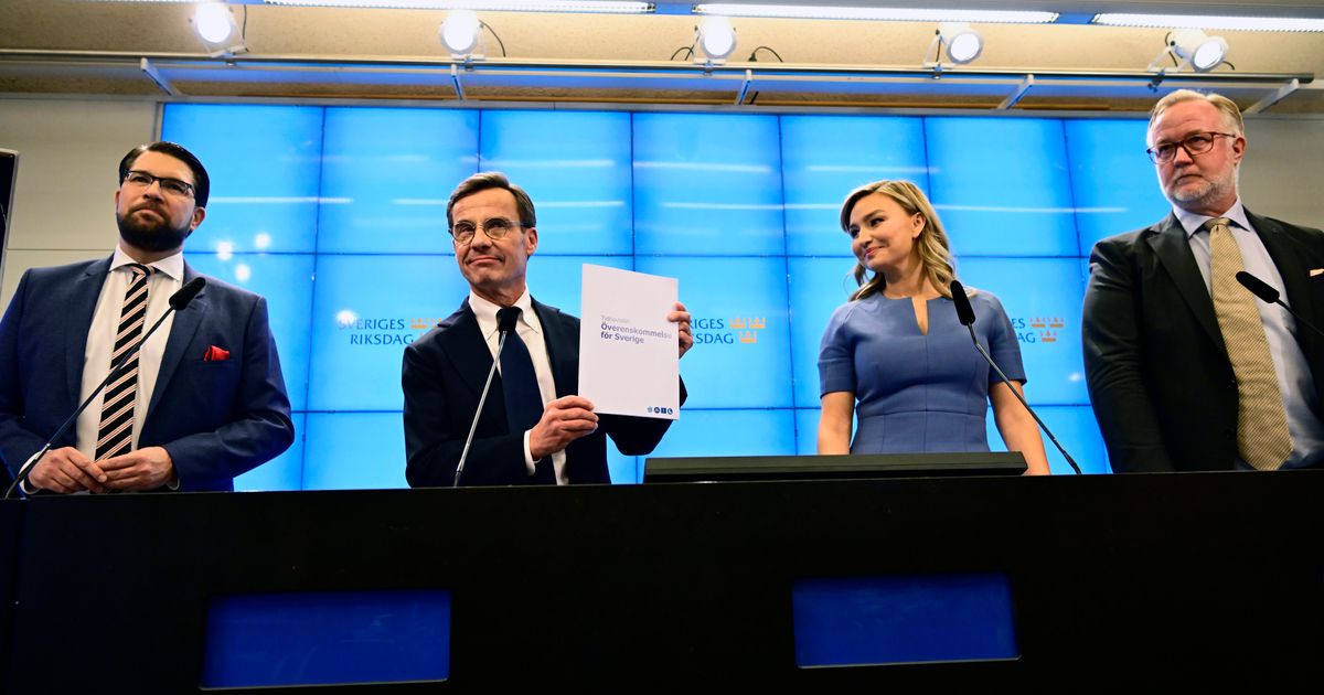 Swedish parties make deal to govern with hard-right support | The ...