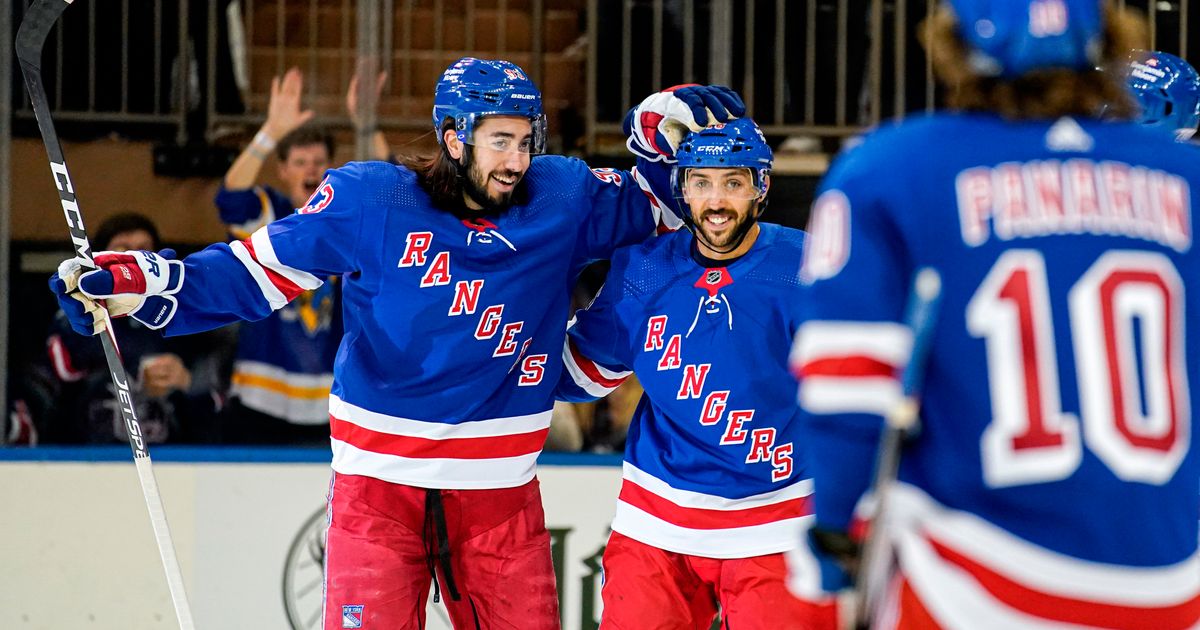 Zibanejad, Panarin lead Rangers to 6-4 win over Ducks | The Seattle Times