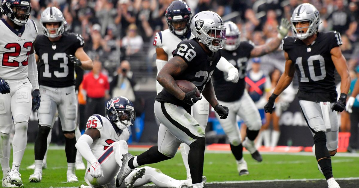 Texans’ run defense struggles badly in loss to Raiders | The Seattle Times