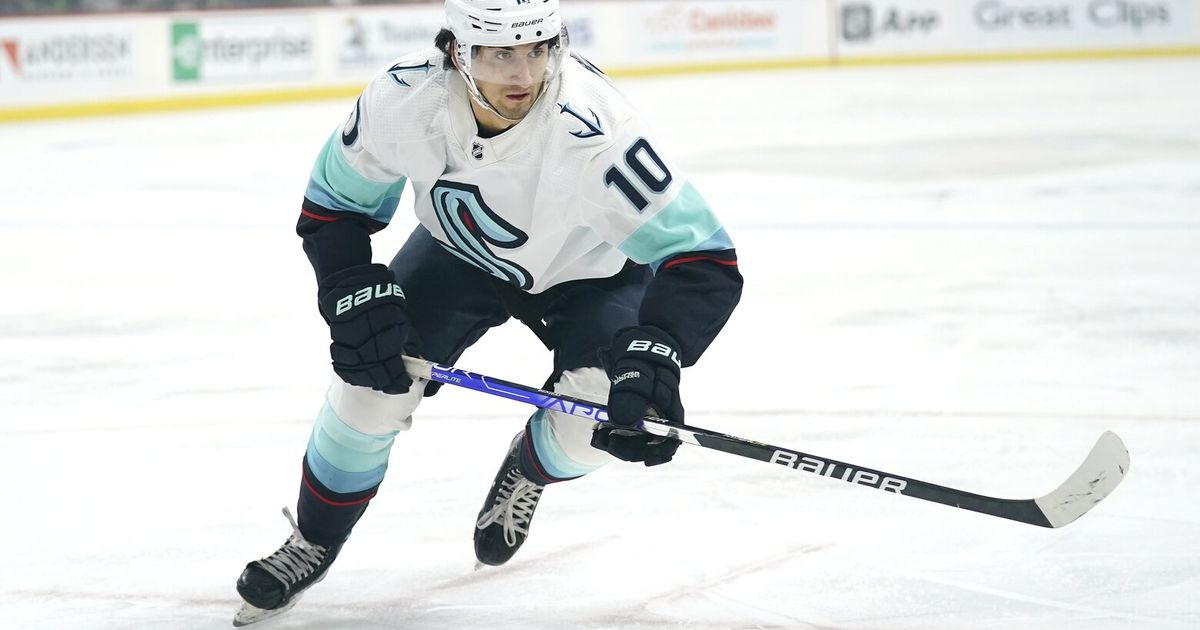 Kraken’s Matty Beniers making ‘tremendous plays’ in first full season ...