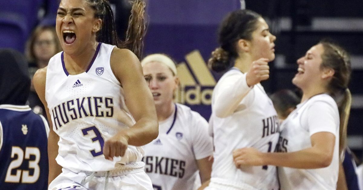 Jayda Noble hits game winner as Washington women beat UC Irvine in ...