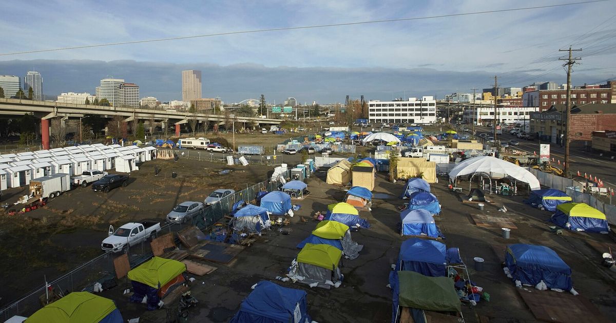 Portland approves $27M for new homeless camps | The Seattle Times