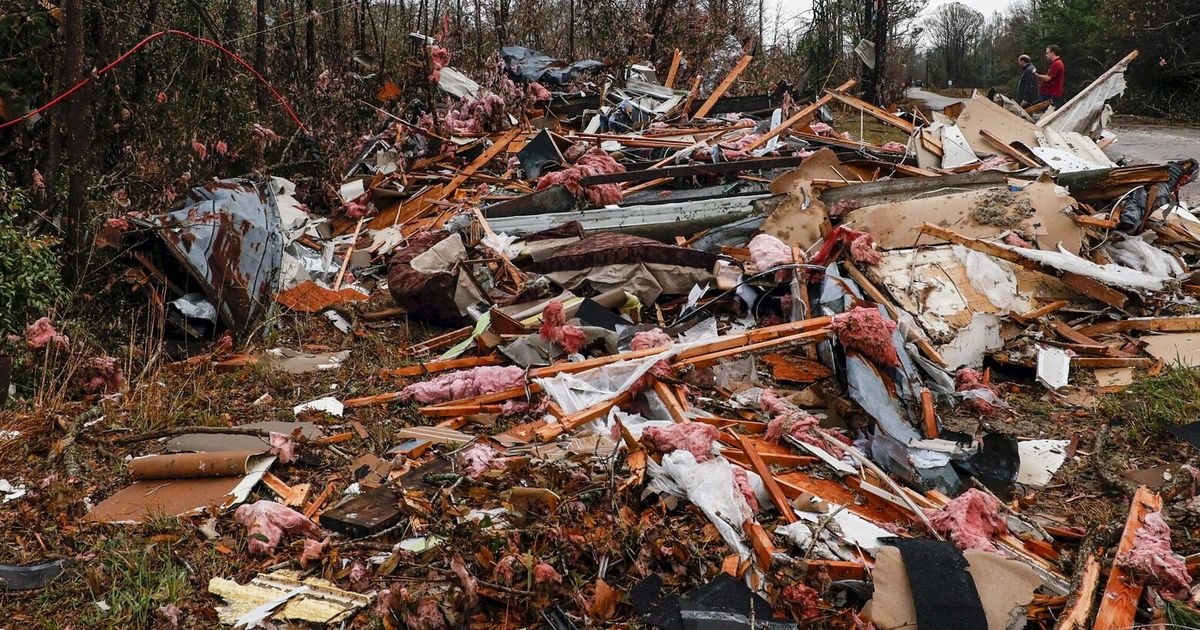Deep South tornado outbreak: 2 dead from twister in the dark | The ...