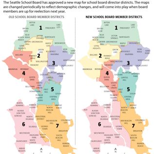 Seattle School Board approves new district boundaries for board members ...