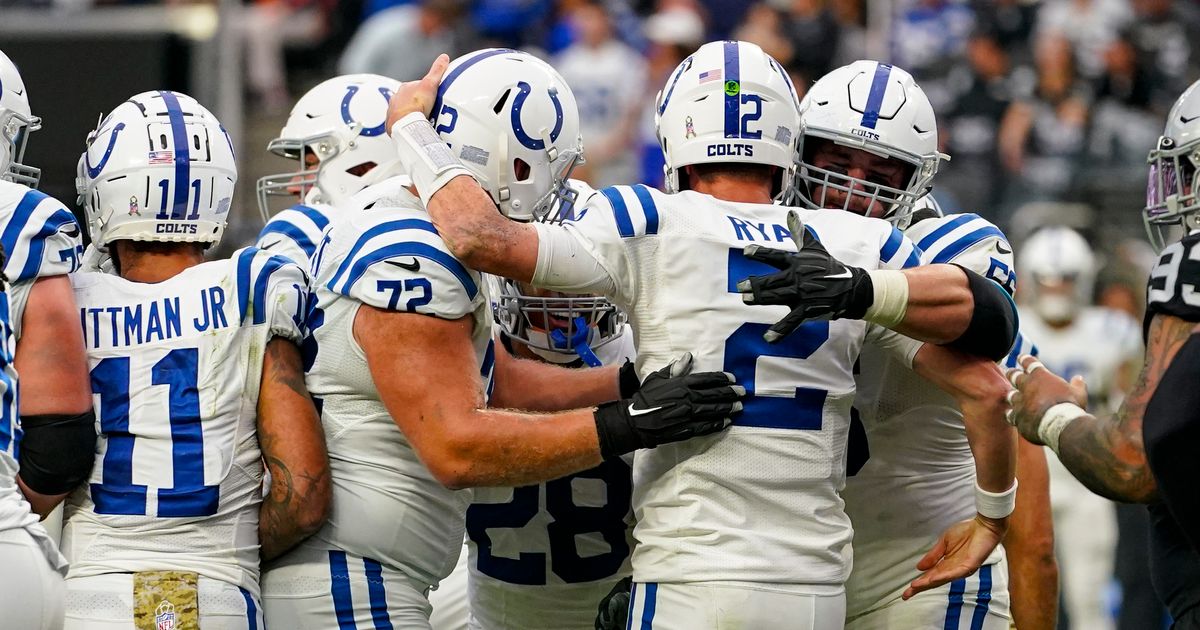 Colts hope emotional win helps inspire 2nd half charge | The Seattle Times