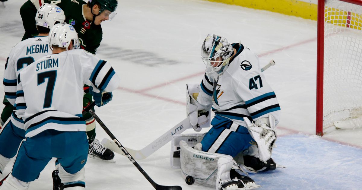 Sharks rally from two down in third, beat Wild 3-2 in SO | The Seattle ...