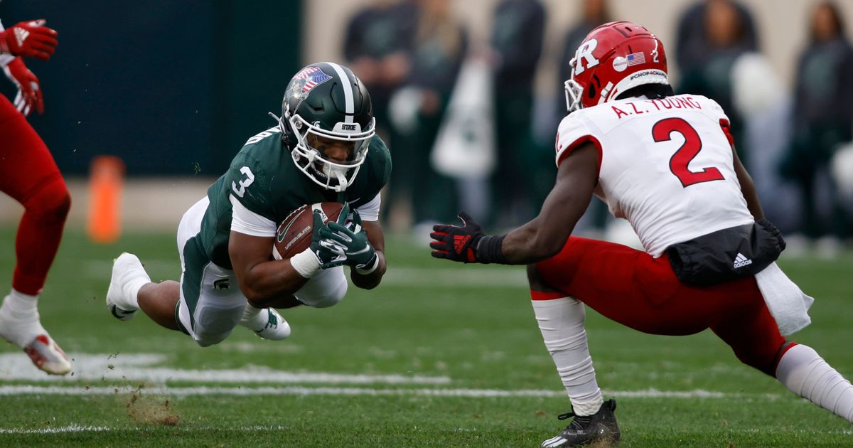 Michigan State holds on for 27-21 victory over Rutgers | The Seattle Times