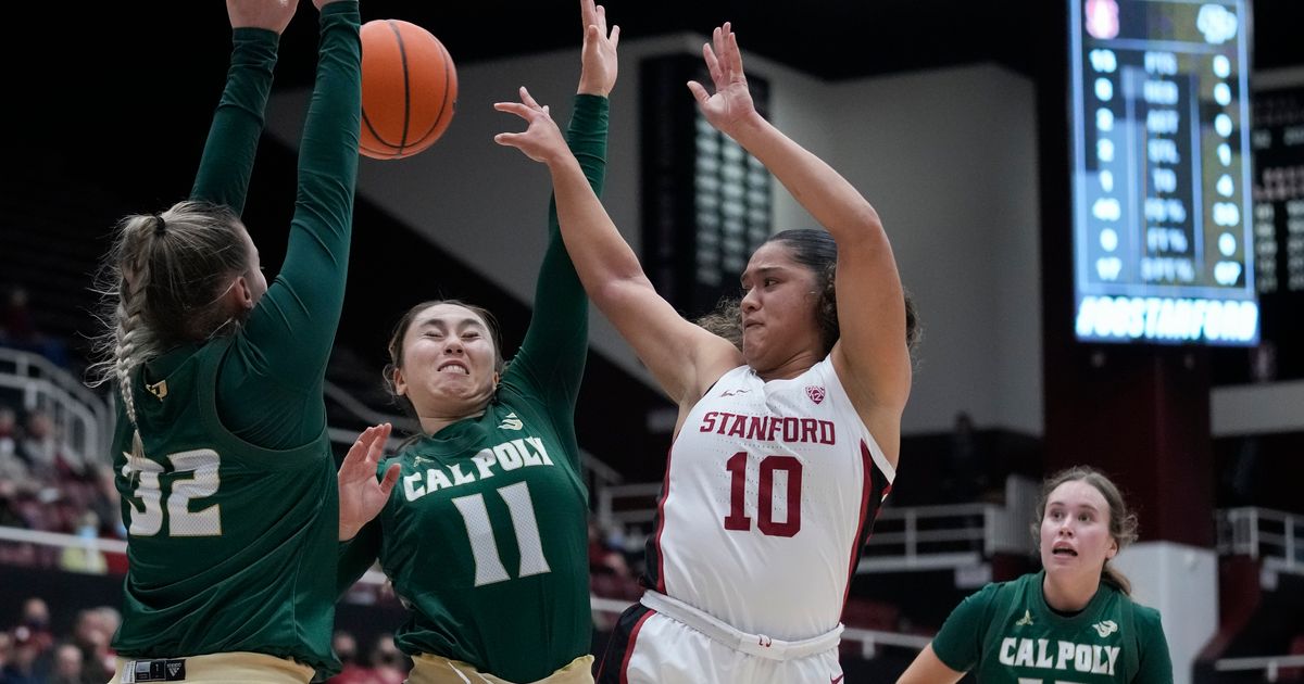 Jump scores 24 with eight 3s as Stanford tops Cal Poly 80-43 | The ...