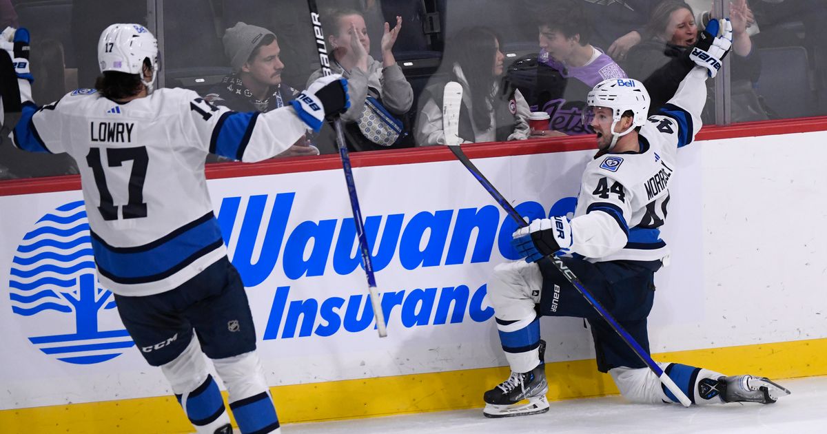 Morrissey’s 2nd goal of game lifts Jets past Canes in OT | The Seattle ...