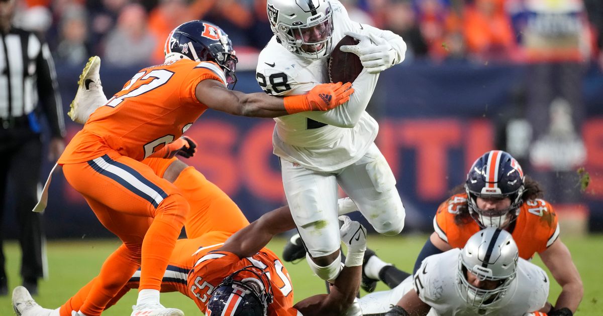 Josh Jacobs key to opening up short-handed Raiders offense | The ...