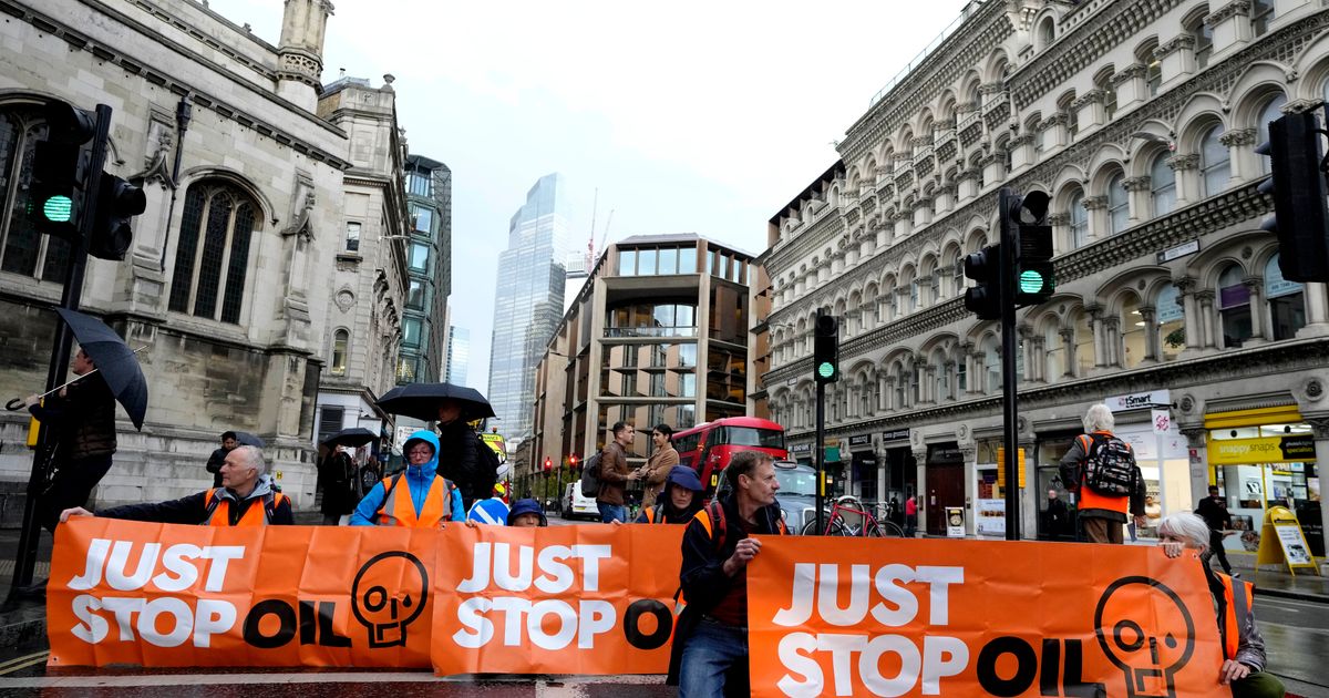 Just Stop Oil pauses UK highway protest that snarled traffic | The ...