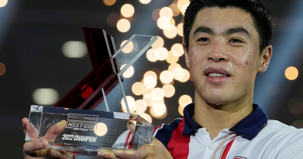 Nakashima beats Lehečka again to win Next Gen Finals title | The ...