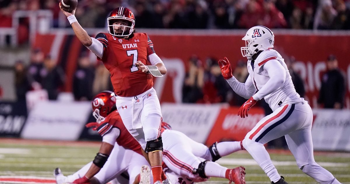 Jackson, No. 12 Utah run past Arizona in 45-20 win | The Seattle Times