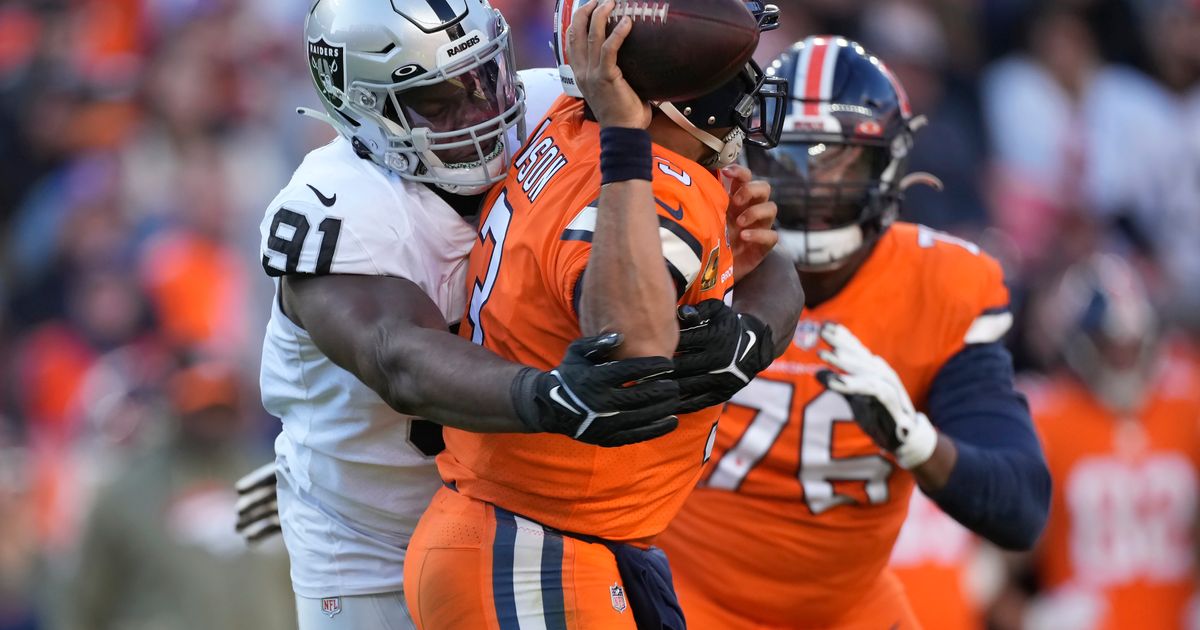 Raiders defensive line hopes to build on recent progress | The Seattle ...