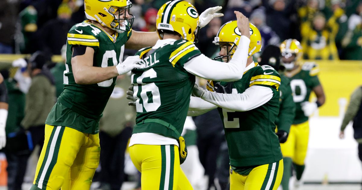 Schedule leaves Packers no time to celebrate ending slump | The Seattle ...