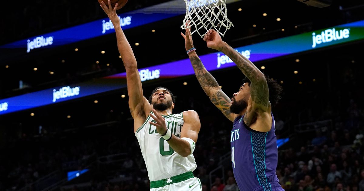 Tatum scores 35, Celtics blow out Hornets 140-105 | The Seattle Times