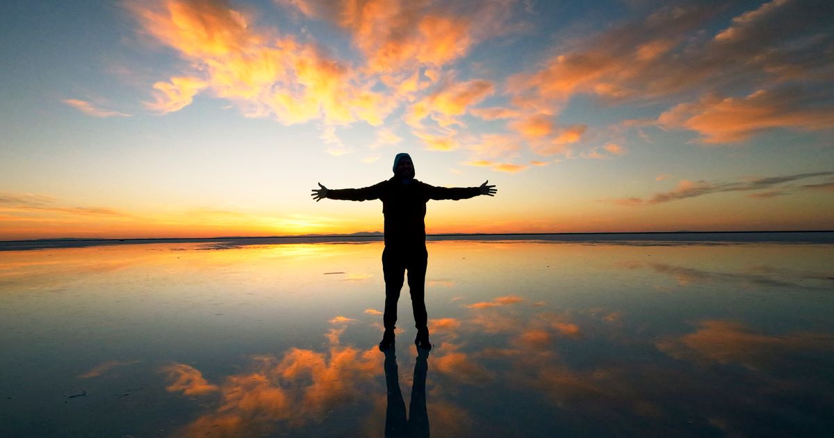 AP PHOTOS: Wonder, worry collide at Utah’s famed salt flats | The Seattle Times