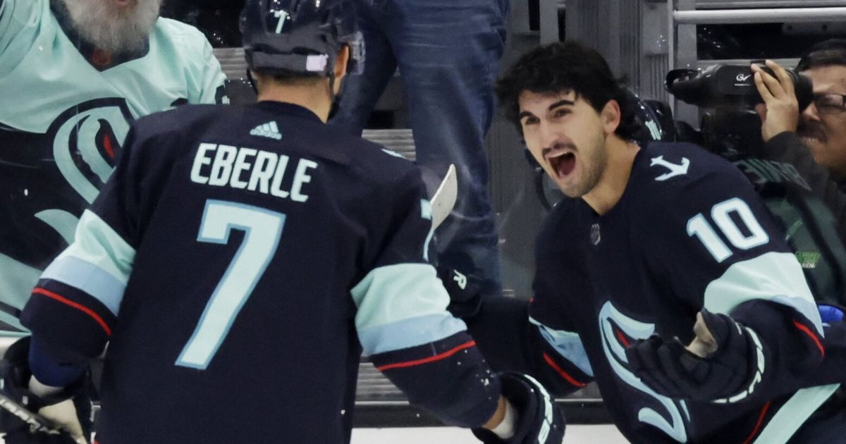 How Jared McCann, Matty Beniers and Jordan Eberle have become Kraken’s ...