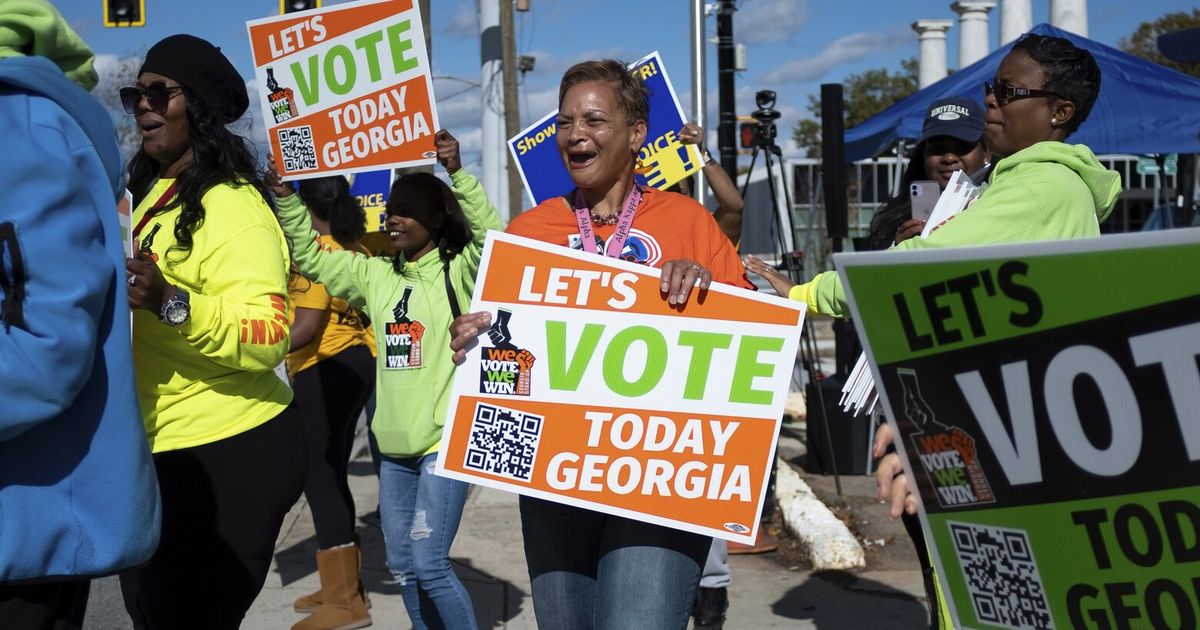 Effect of Georgia’s voting law unclear, despite high turnout | The ...