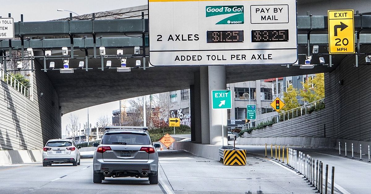 Fines for late WA toll payments to return | The Seattle Times