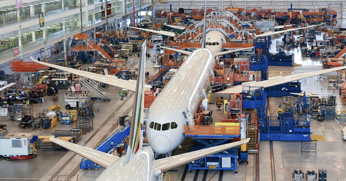 Parts delays force Boeing to slow 787 jet assembly line in S.C. | The ...