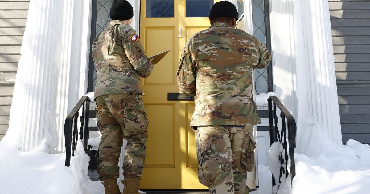 National Guard checks homes in Buffalo for blizzard victims | The ...