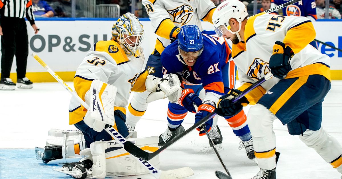 Kevin Lankinen makes 48 saves, Predators beat Islanders 4-1 | The ...